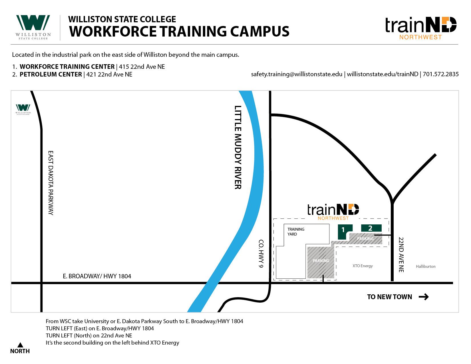 Campus Maps | Williston State College